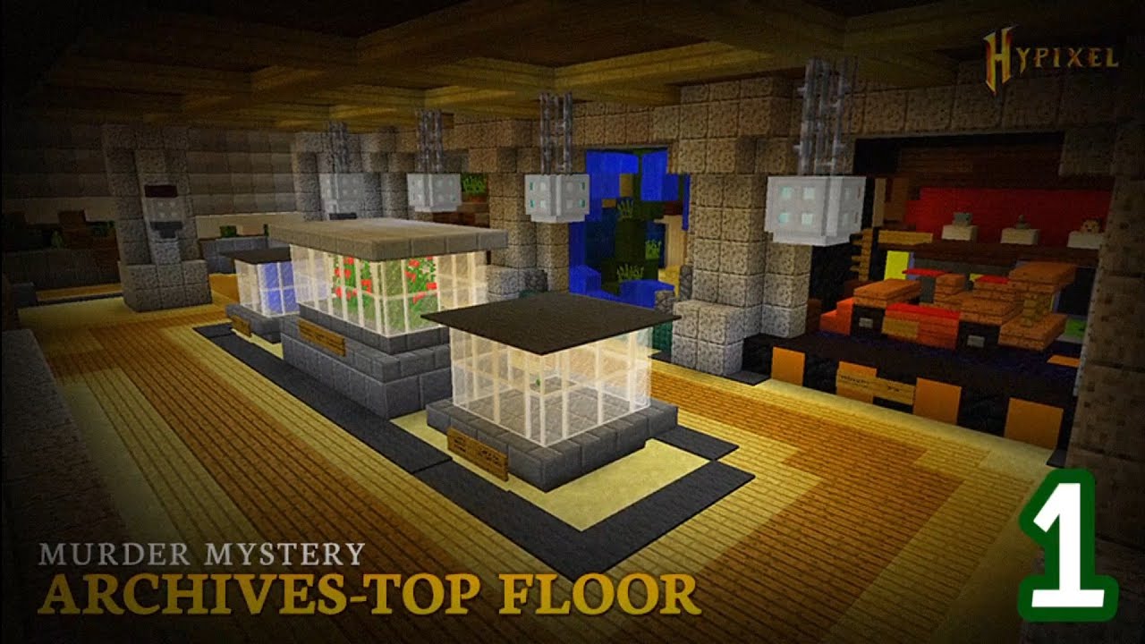 Crafting and building: Murder mystery Gameplay #1 - Minecraft - YouTube