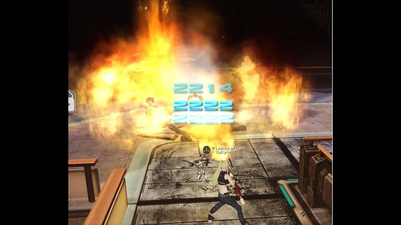 PSO2: Arks Ship Fire Swirl ~ Fire vs Fire - YouTube