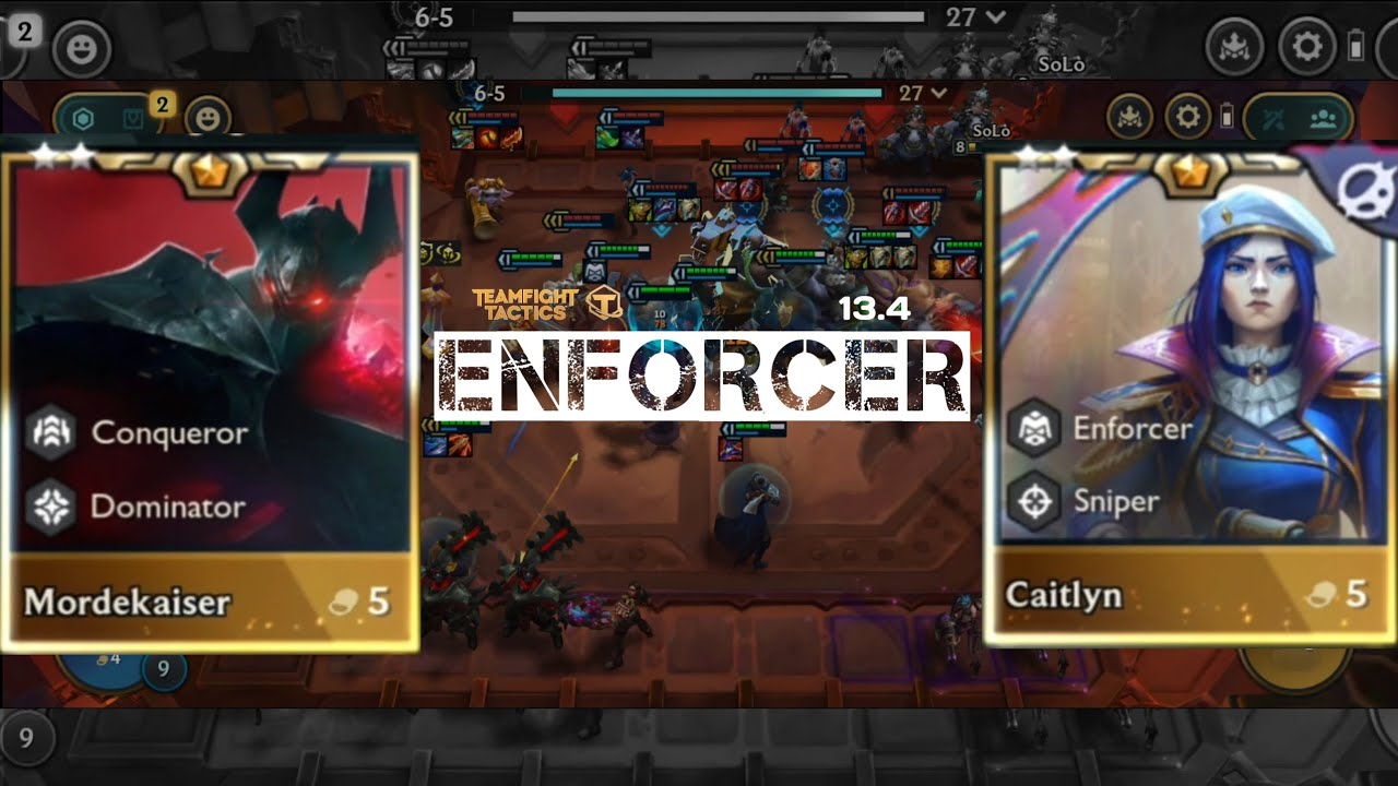 Enforcer Synergy di Game TFT [ TeamFight Tactics ] Mobile - YouTube