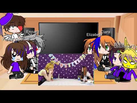 Aftons react to nightcove with vanny part 1