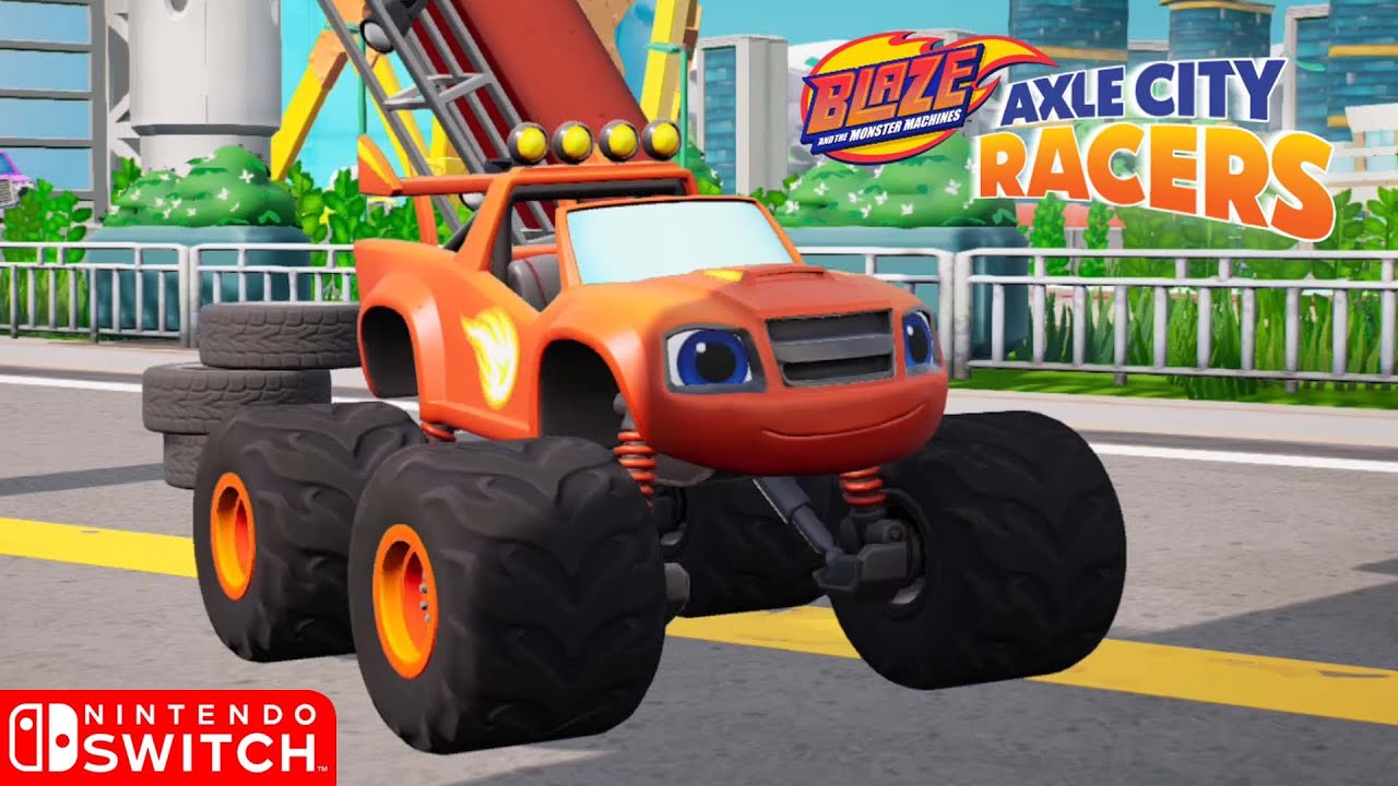 Blaze and the Monster Machines: Axle City Racers - Nintendo Switch ...