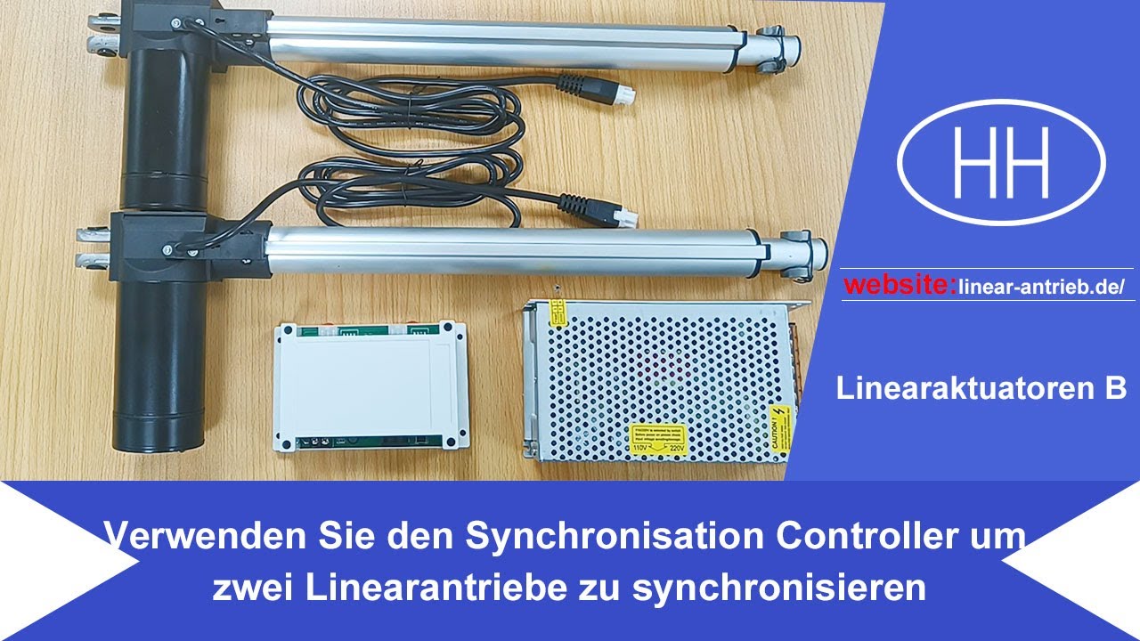 Verwenden Sie den Synchronisation Controller um zwei Linearantriebe zu ...