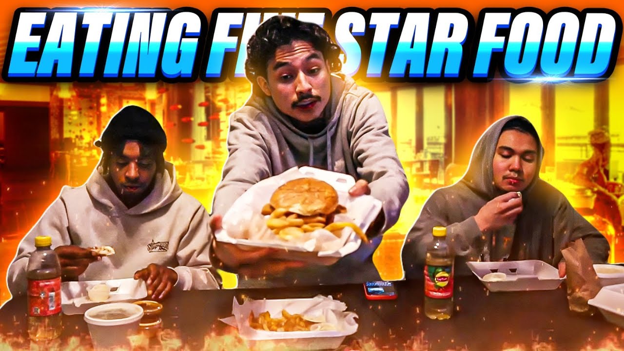 Eating Five Star Food For 24 Hours - YouTube