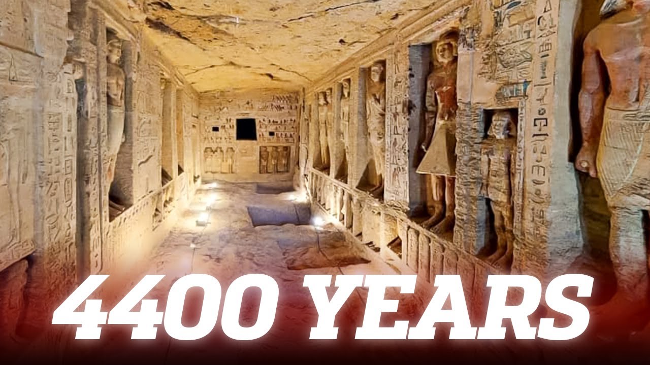 Untouched 4400 year old tomb discovered in Egypt | Wahyte Tomb - YouTube