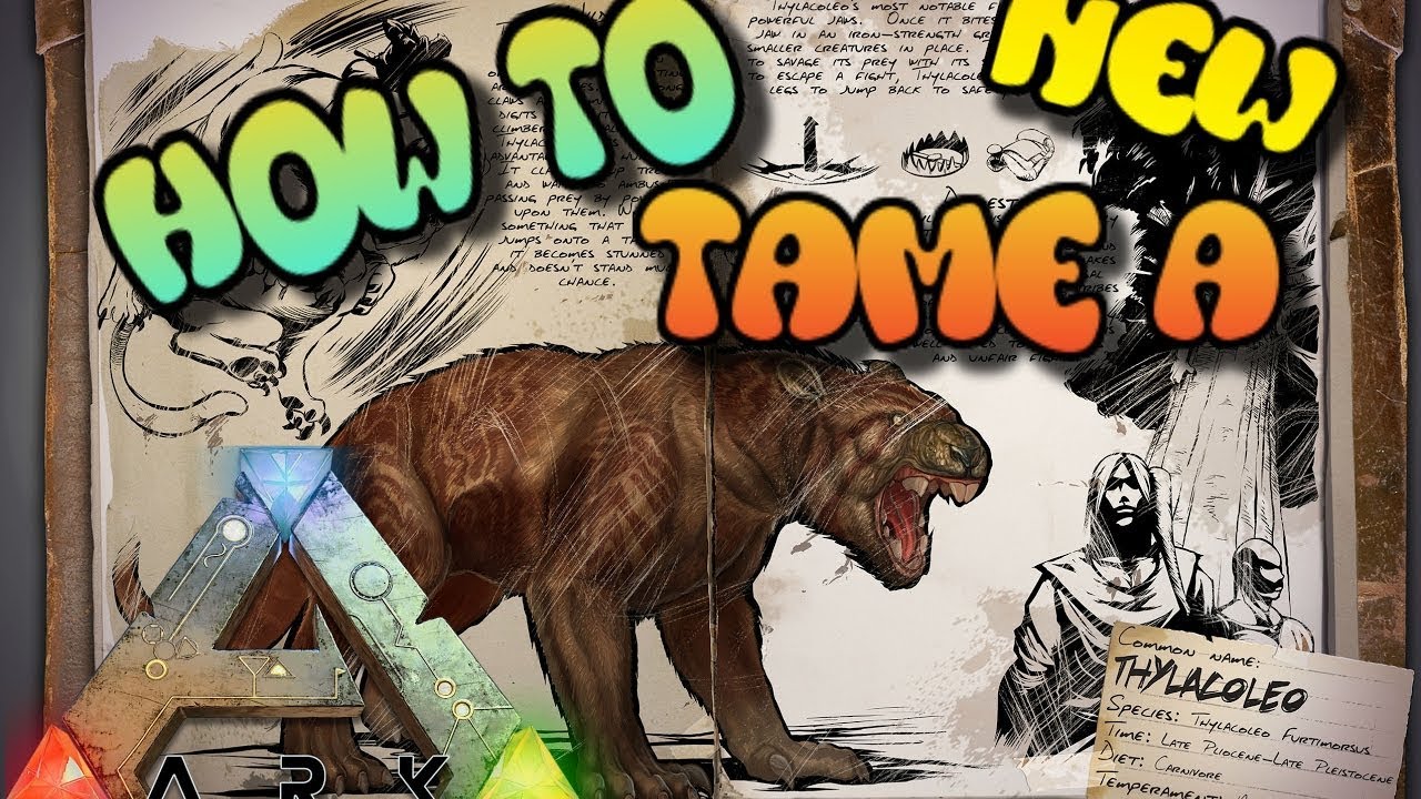 ARK Fjordur #13 MÌNH PHÁT HIỆN THYLACOLEO HOOK-CLAW , MAEWING VÀ THU THẬP RUNSTONE - YouTube