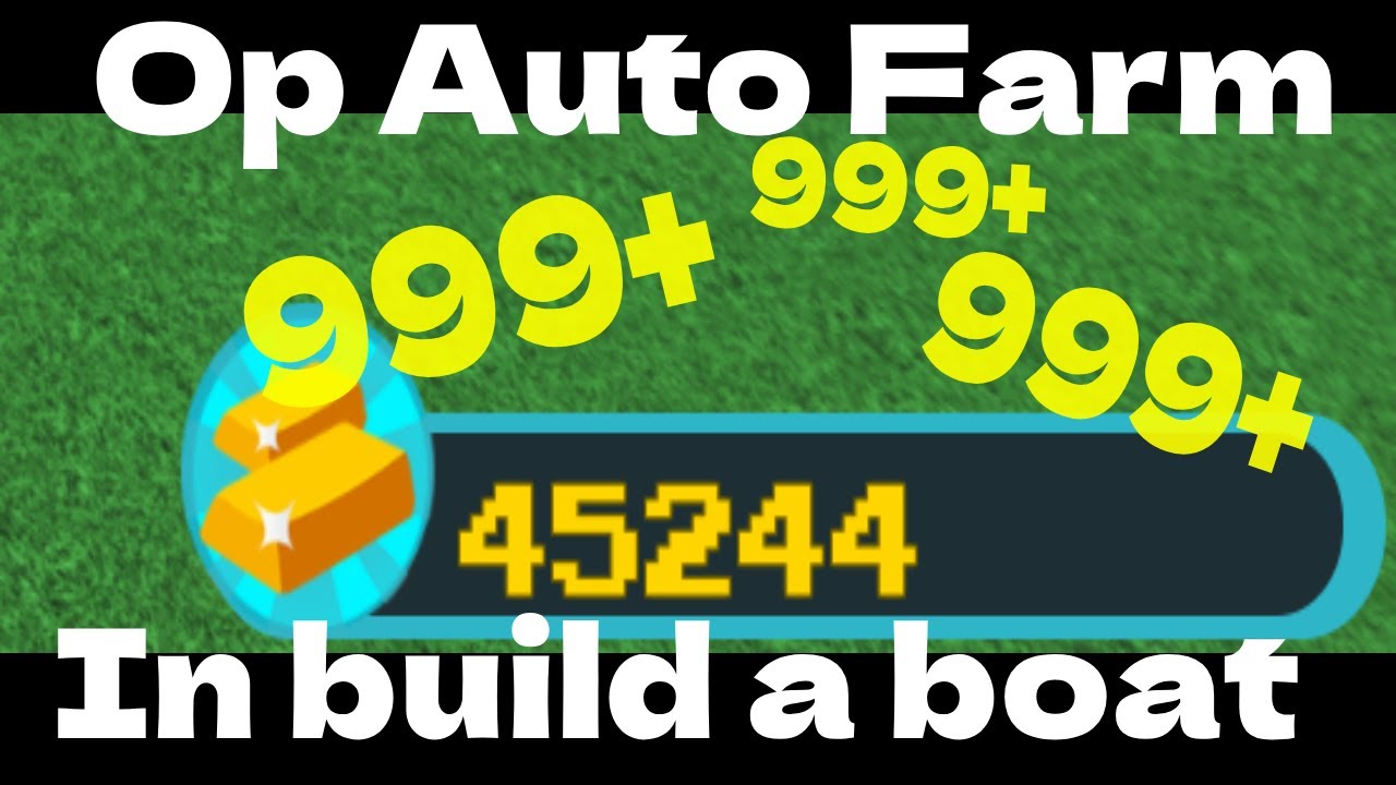 How to Build a OP Gold Farm In Build a Boat for Treasure - YouTube