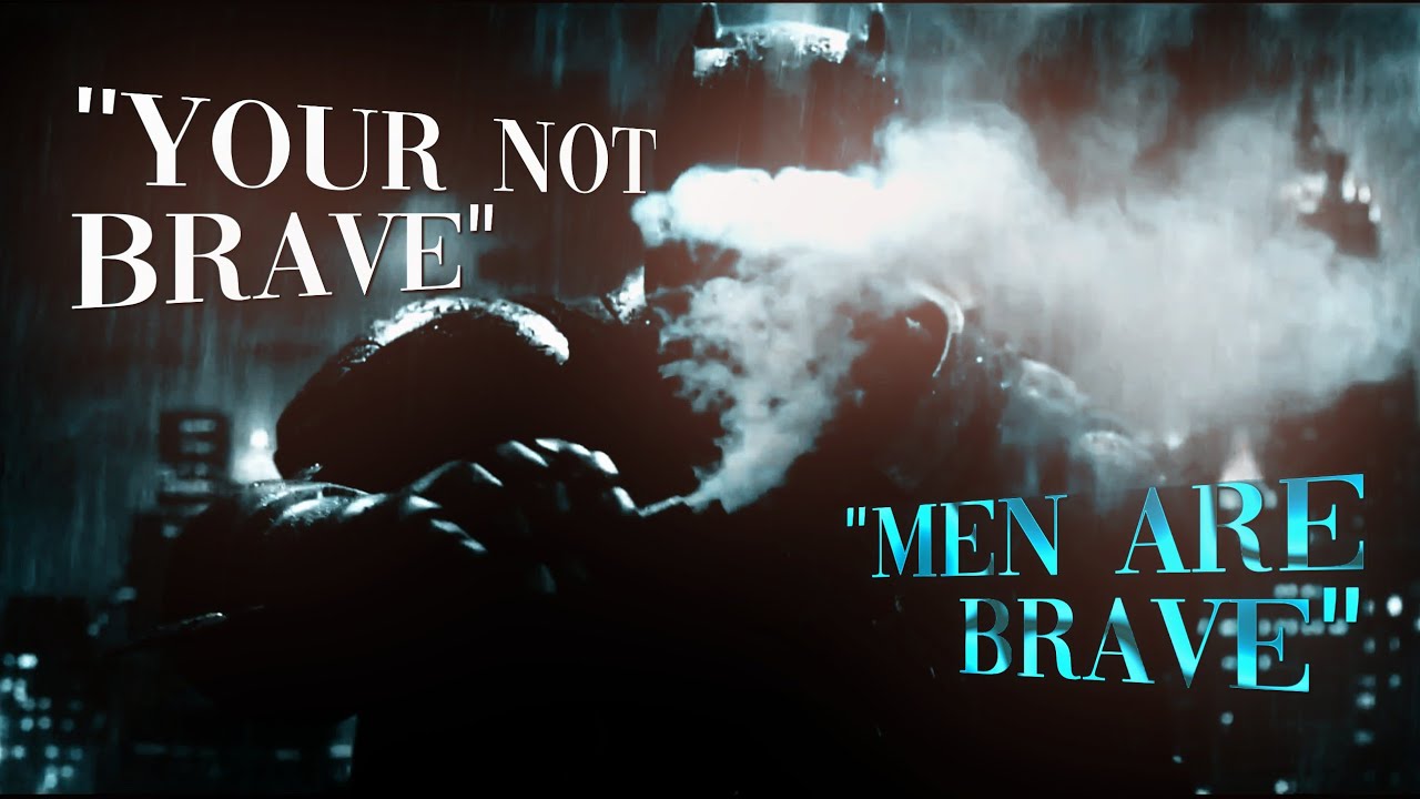 "Men are brave" | Batman vs Superman | Song [Young black and rich ...