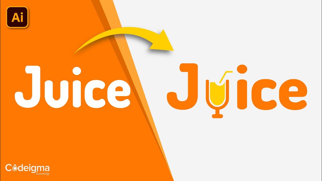 How To Create Modern Wordmark Logo | Design 12 | Adobe Illustrator CC ...