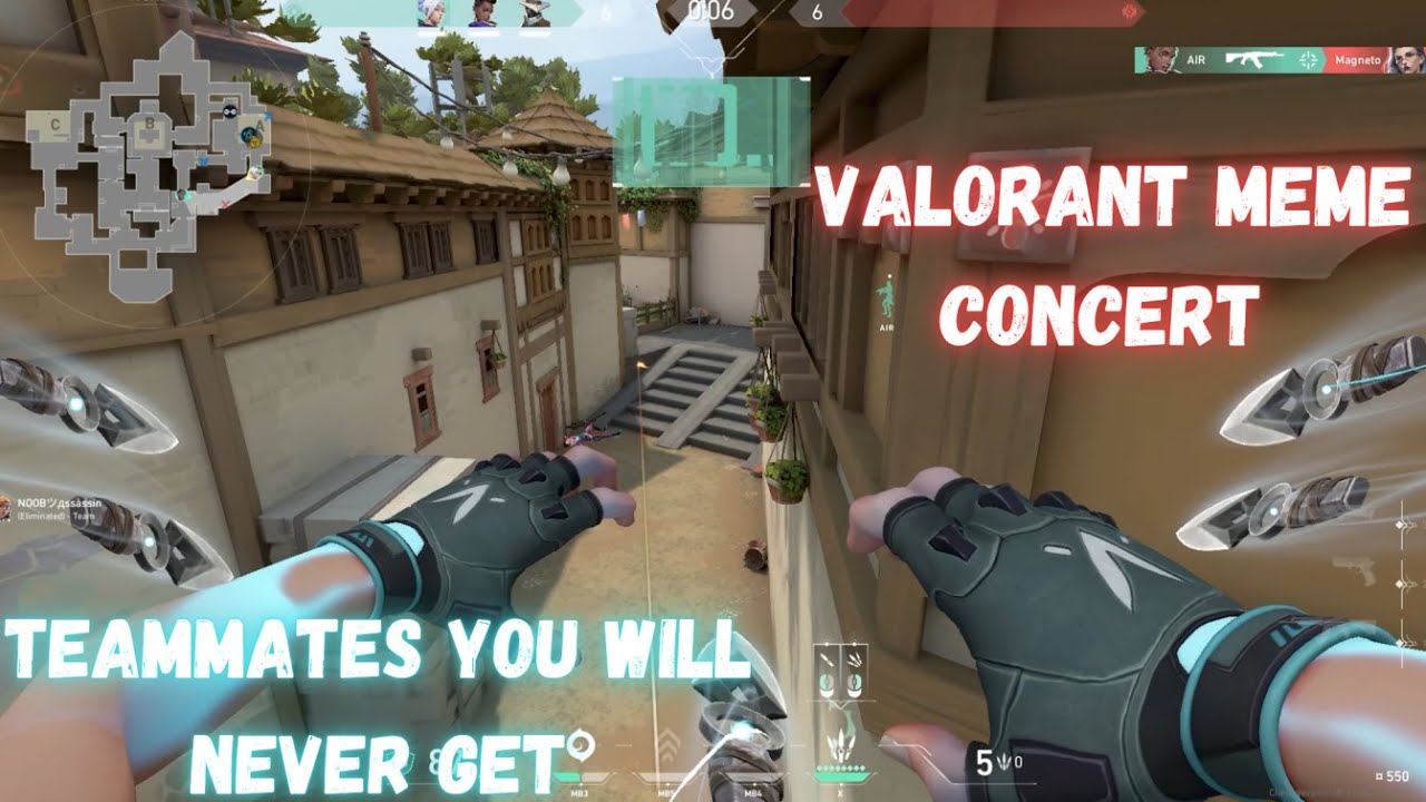 Teammates we all want in Valorant || Meme concert Lobby || Godly Team ...