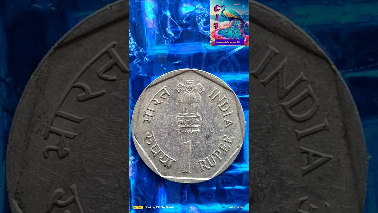 1 rupee Rain fed Forming coins information #coin #like #currency # ...