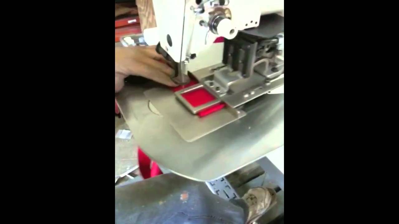 Juki Shape Tacking LK-1910 Tacker Industrial Sewing Machines - YouTube