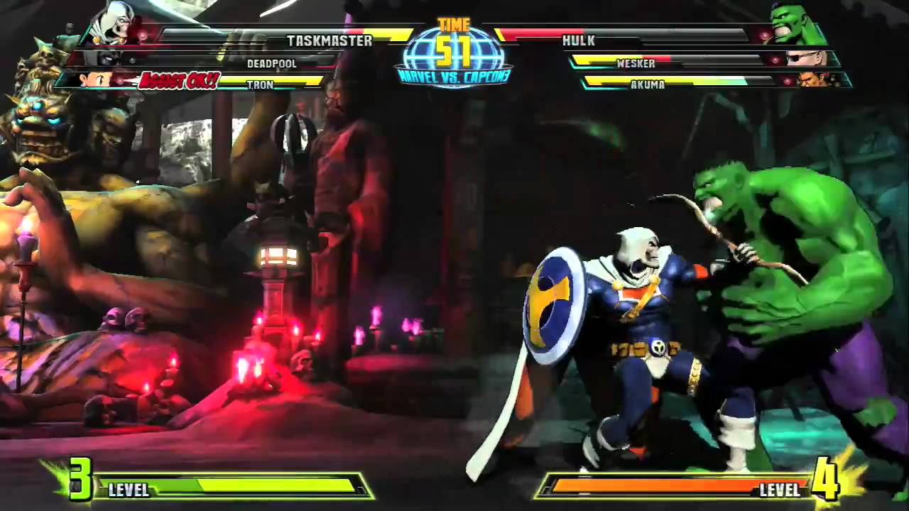 Marvel vs Capcom 3 Gameplay: Taskmaster - YouTube