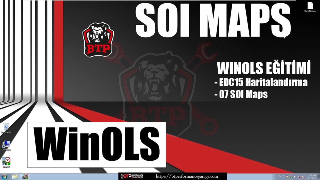 WinOLS Haritalandırma - 07 SOI Maps (Püskürtme Başlangıç Zamanı ...