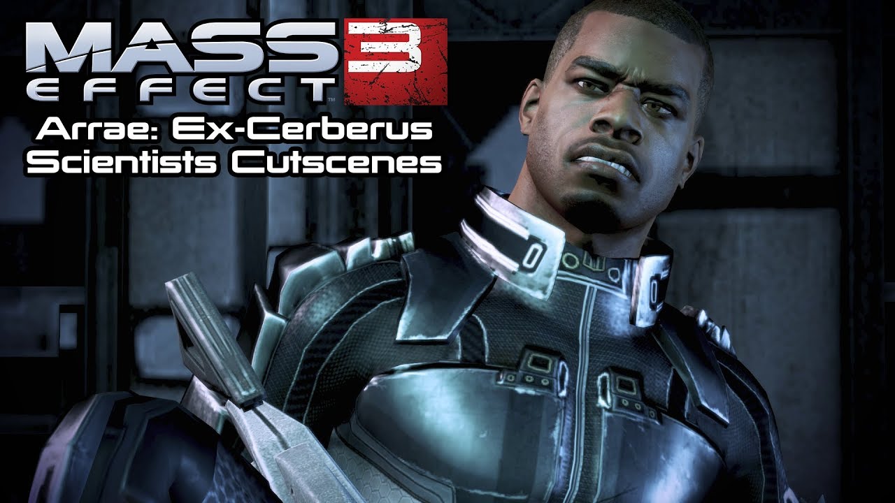Mass Effect 3 Cutscenes | Arrae: Ex-Cerberus Scientists - YouTube