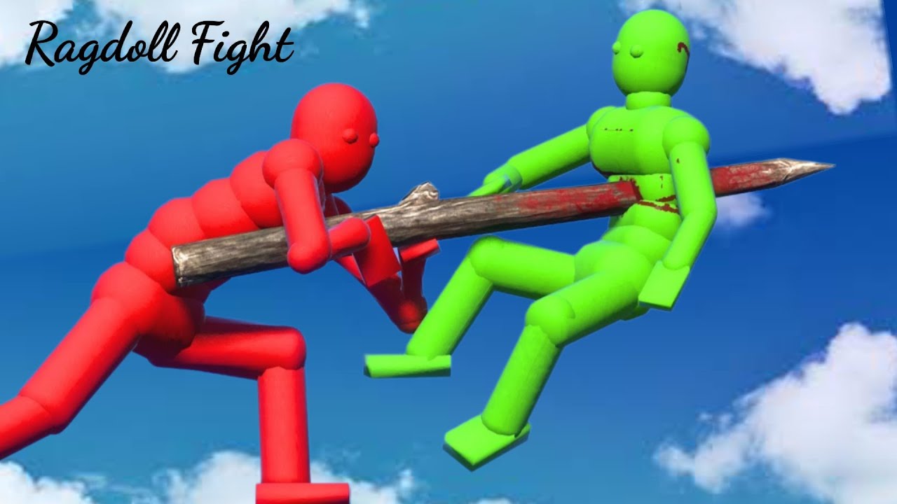 STICKMAN RAGDOLL FIGHTER Level Up All Fight With Active Ragdoll Physics ...