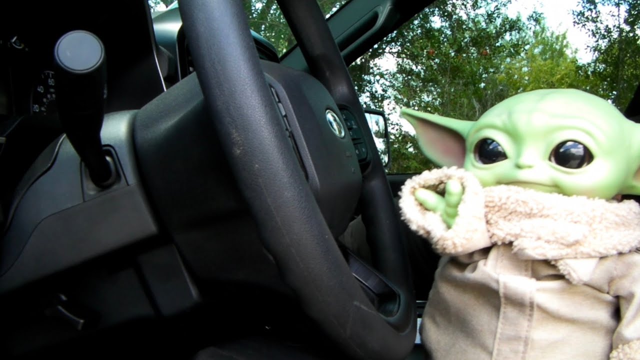 When Grogu wants to drive - YouTube