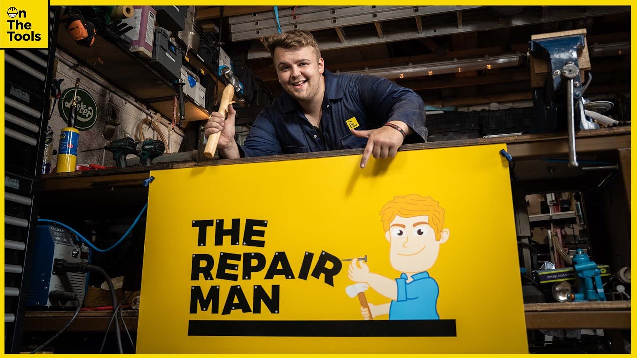 The Repair Man Ep. 1 - Restoring this old hammer to it's former glory ...