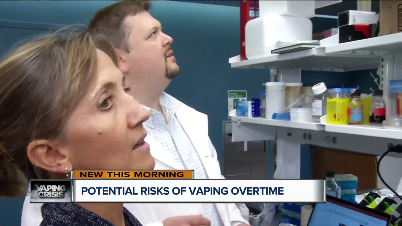 Vaping research uncovers new dangers - YouTube