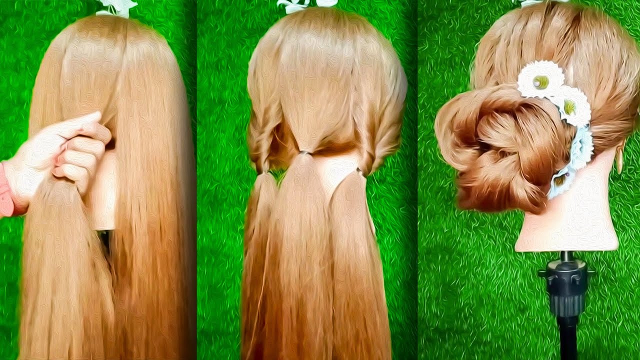 Messy Braid - Quick & Easy Tutorial / Messy hairstyle look step by step ...