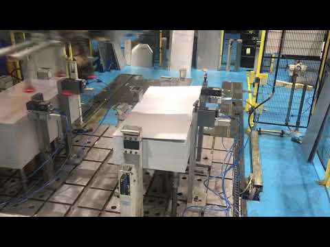 Separation of aluminum sheet at Transferpress USA - YouTube