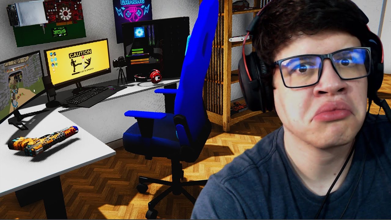 SE LIGA NO SETUP! - Streamer Life Simulator - YouTube
