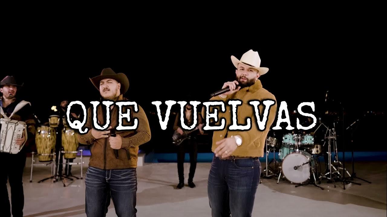 Carin Leon x Grupo Frontera - QUE VUELVAS - YouTube Music