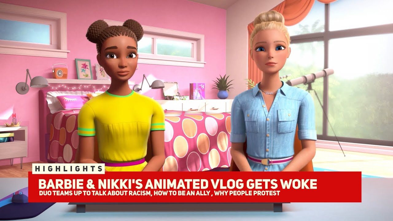 WOKE // BARBIE & NIKKI VLOG FOR KIDS // MATTEL // 10-7-20 - YouTube