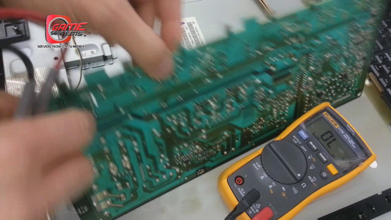 Reparacion televisor samsung le32b530p7w - YouTube