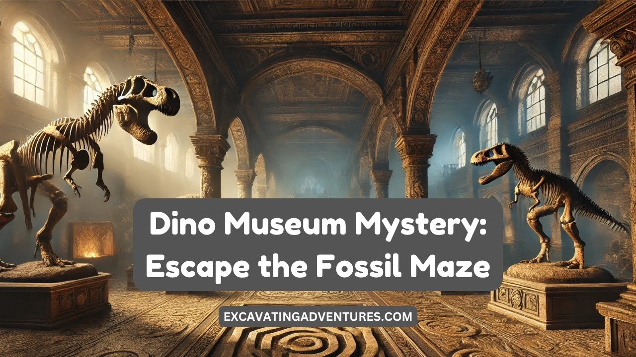 Dino Museum Mystery: Escape the Fossil Maze - YouTube