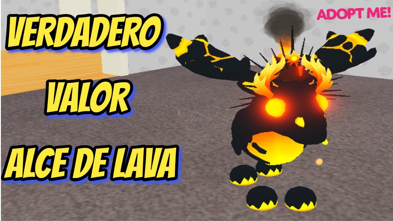 CUANTO VALE ALCE DE LAVA EN ADOPT ME ROBLOX / Lindsay hd - YouTube