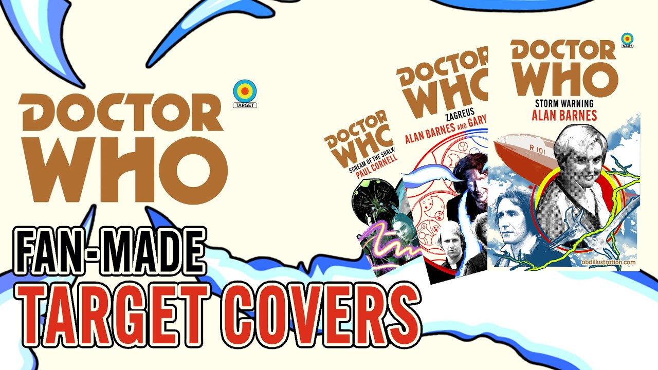 Fan-Made Doctor Who Target Covers - YouTube