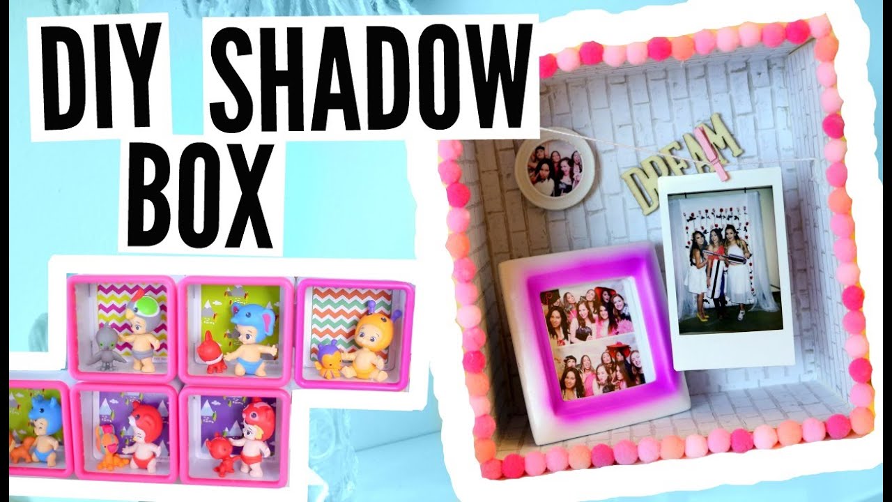 DIY Shadow Box Room Decor For SUMMER + TWOZIES! - YouTube