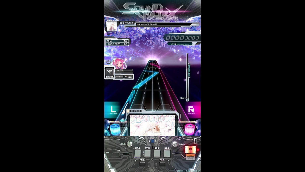 [SDVX] [Valkyrie model] KR LIVE 싸이뮤직 게임월드(CYGameworld) SOUND VOLTEX ...