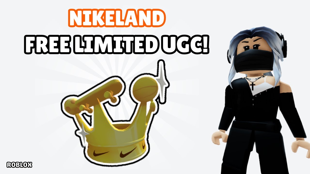 Free Limited UGC! How To Get Nike Crown of Legends in NIKELAND | Roblox ...