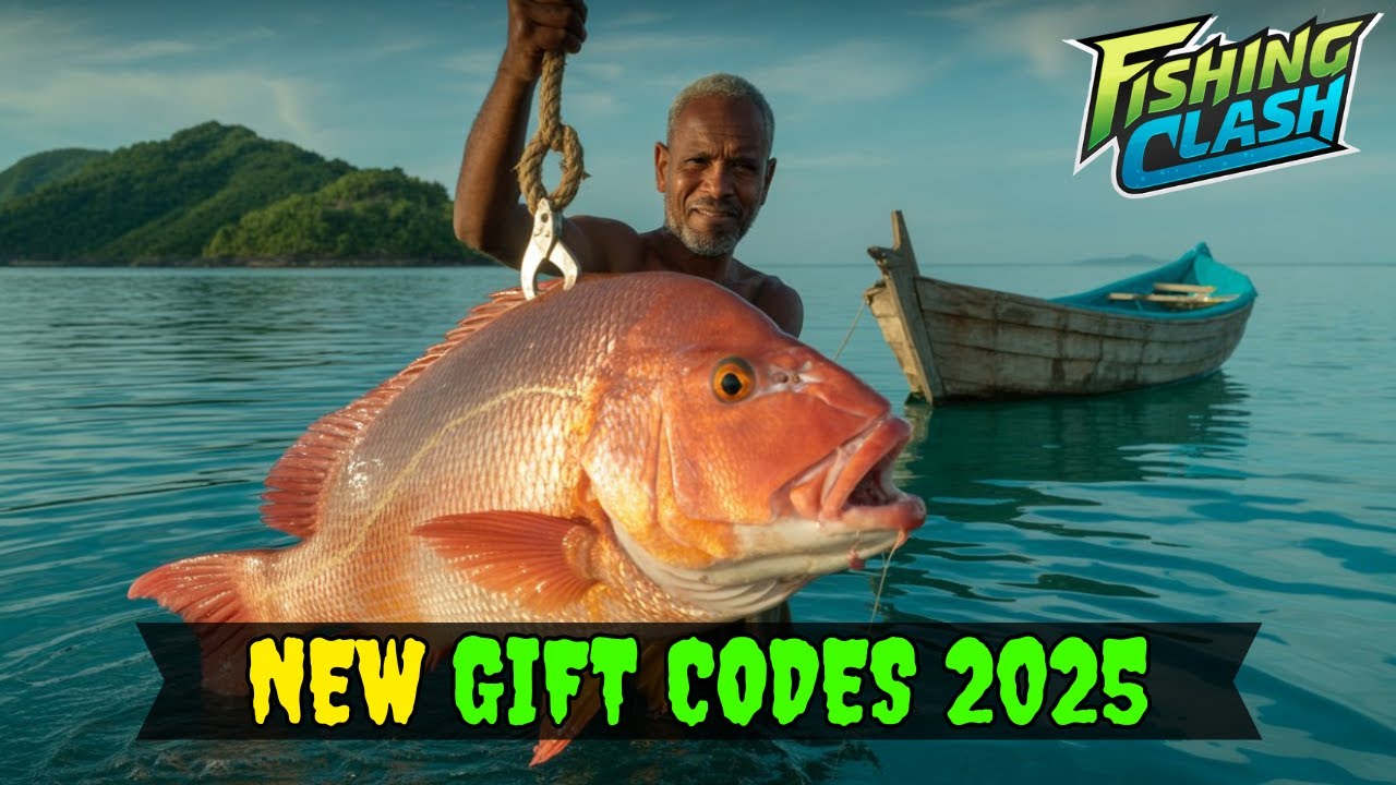 14 JULY UPDATE🔥FISHING CLASH GIFT CODES 2025 - FISHING CLASH CODES ...
