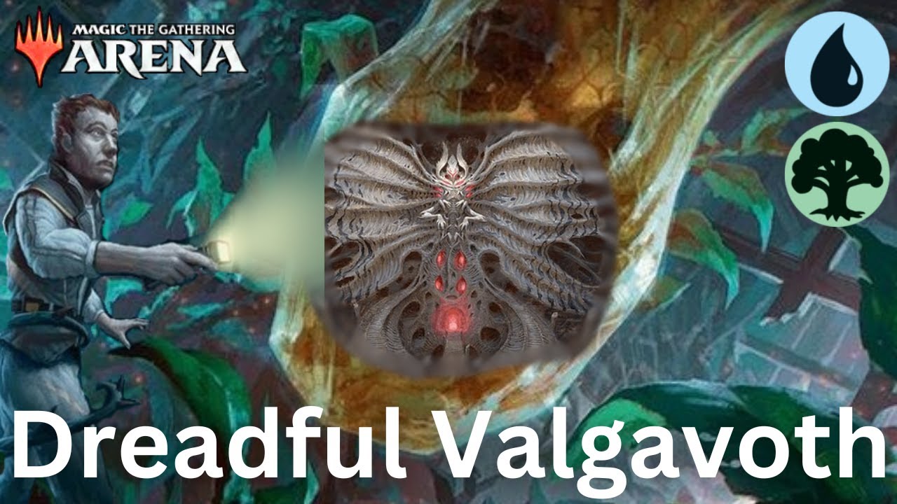Turn 3 Valgavoth Using Manifest Dread | MTG Arena Standard - YouTube
