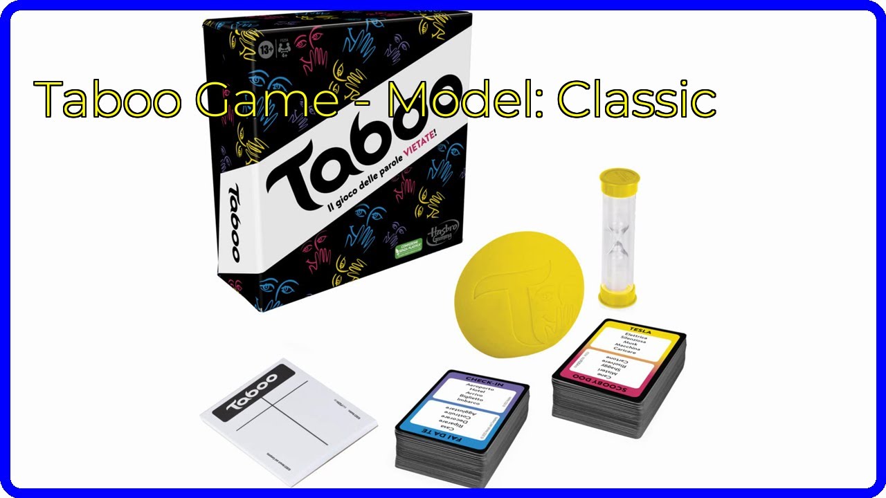 REVIEW (2026): Taboo Game - Model: Classic. ESSENTIAL details. - YouTube