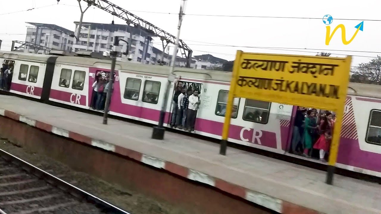 Darshan express 12494 chasing video at Kalyan station | Indian Railway ...