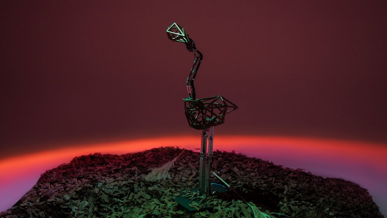 the Bird / Kinetic Installation with TouchDesigner and Arduino - YouTube