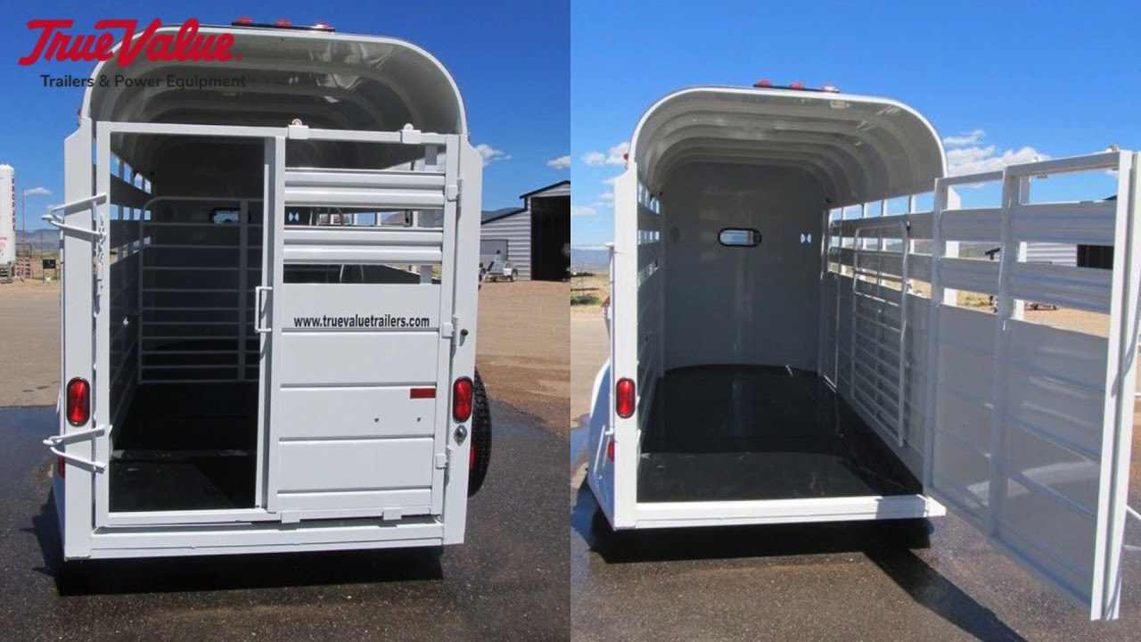 Keep Your Cattle Comfortable Go with a CM Stocker Trailer For Sale In ...