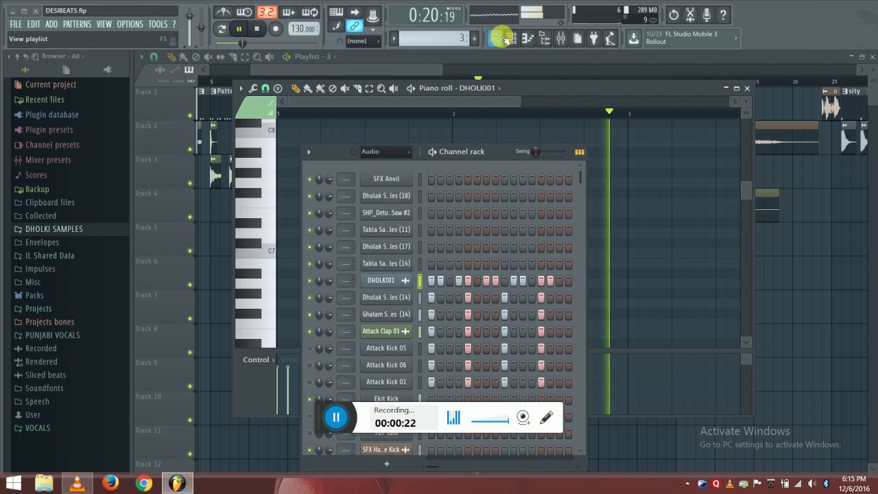 FL Studio Tabla Mix EDM - YouTube