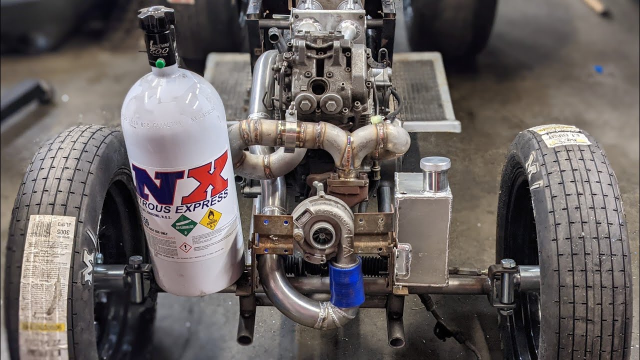 Turbo 660 Engine Rebuilt. First Start! Kinda.... - YouTube