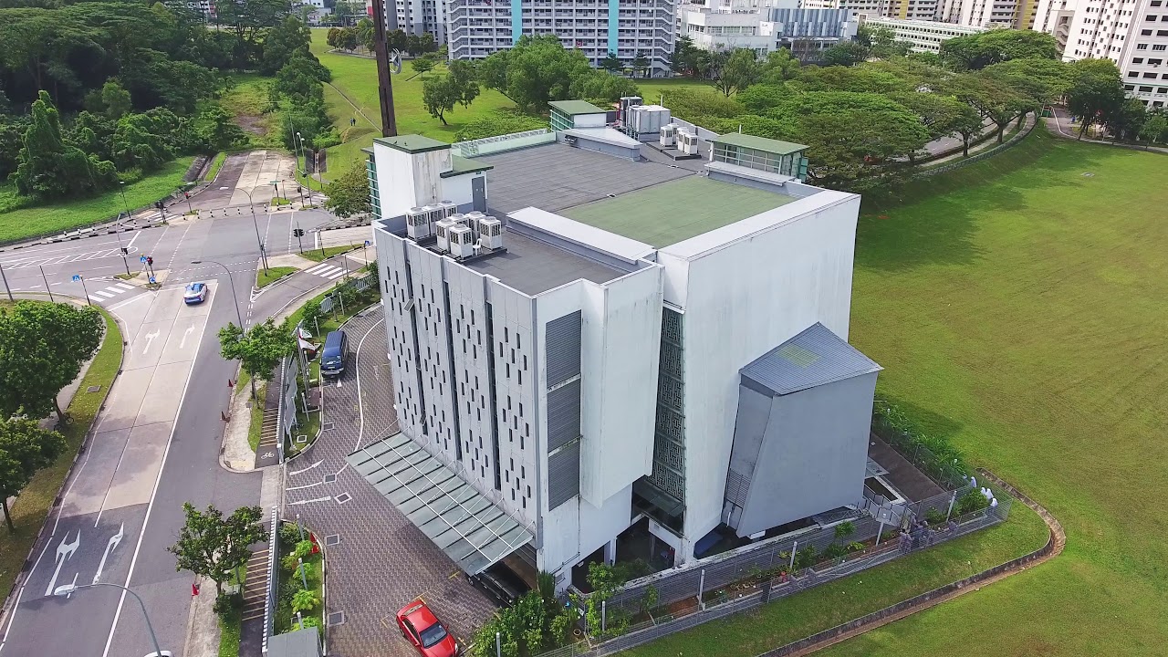 Aerial Video of Assyafaah Mosque by Hoh Say Pte Ltd CAAS UOP0304 - YouTube