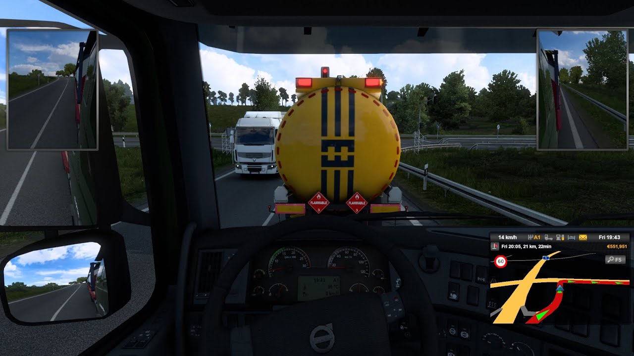 Playing Euro Truck Simulator 2 | ETS 2 Gameplay Pc | Logitech g29 ...