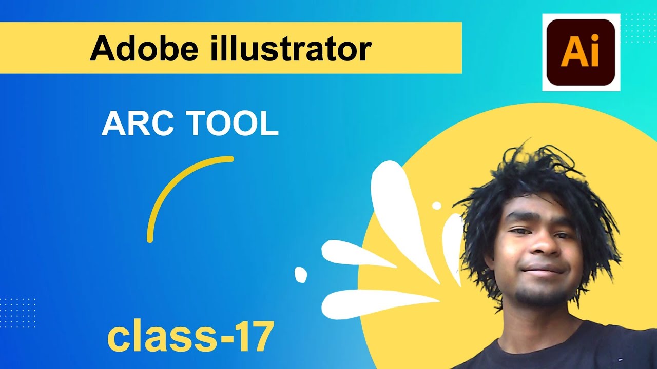 class- 17 Arc tool in illustrator. #illustratortutorial - YouTube