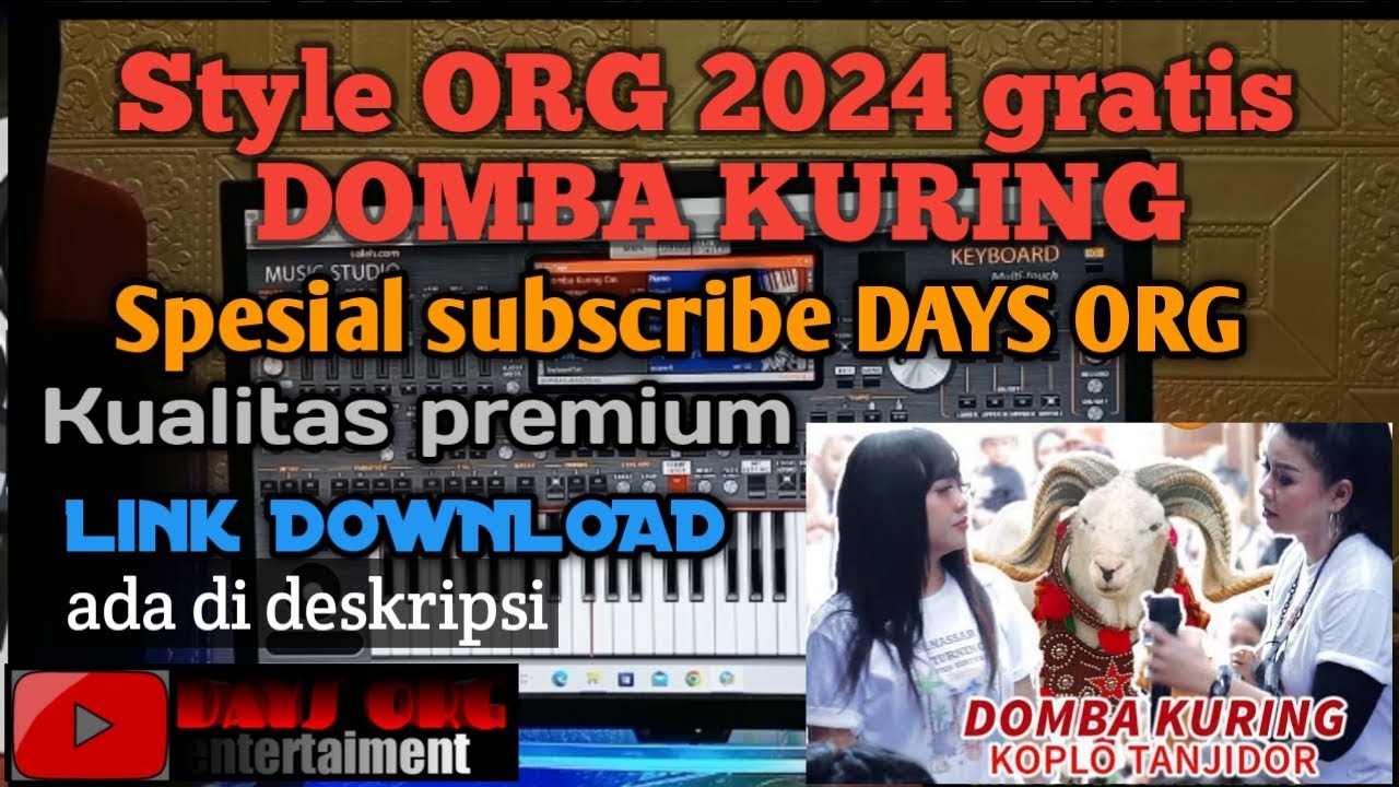 Style gratis DOMBA KURING set premium Spesial buat para subscribe DAYS ...
