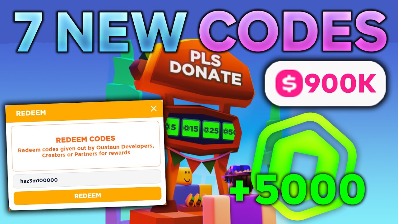 *NEW* WORKING ALL CODES FOR PLS DONATE IN 2024 JUNE! ROBLOX PLS DONATE ...
