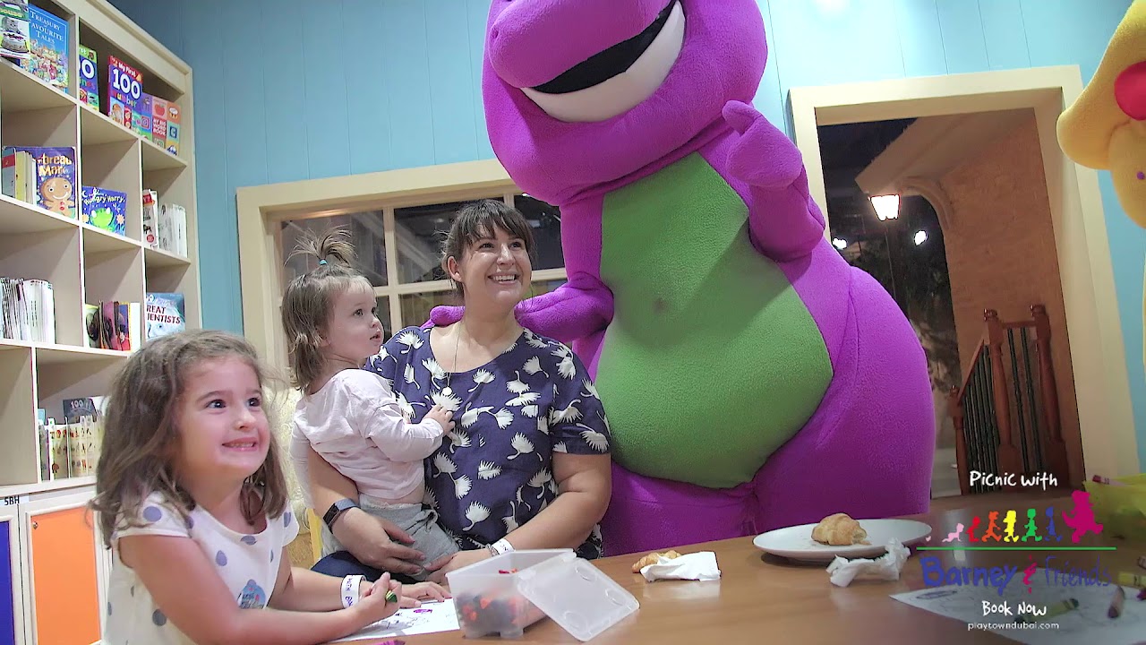 Mattel Play! Town - Picnic with Barney - YouTube