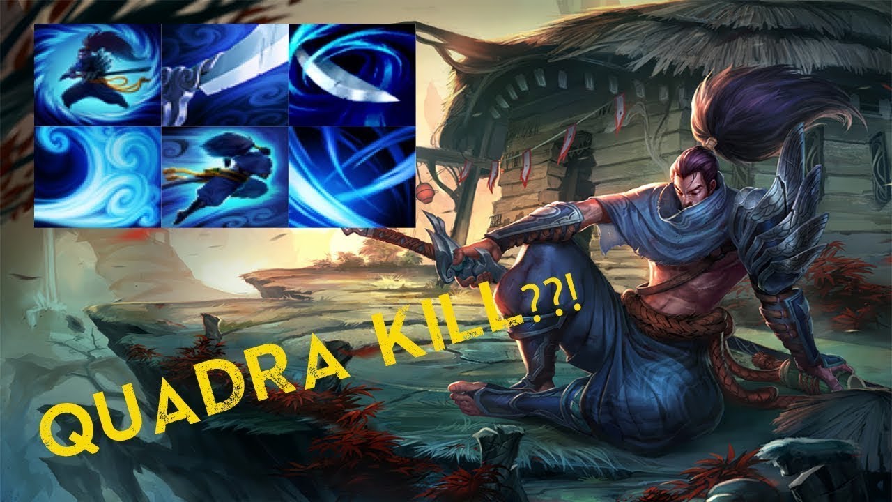 League Of Legends Quadra Kill 11:45 - YouTube