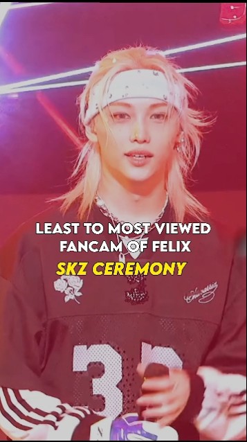 SKZ Felix Ceremony Viral Fancam #felix #shorts #straykids - YouTube